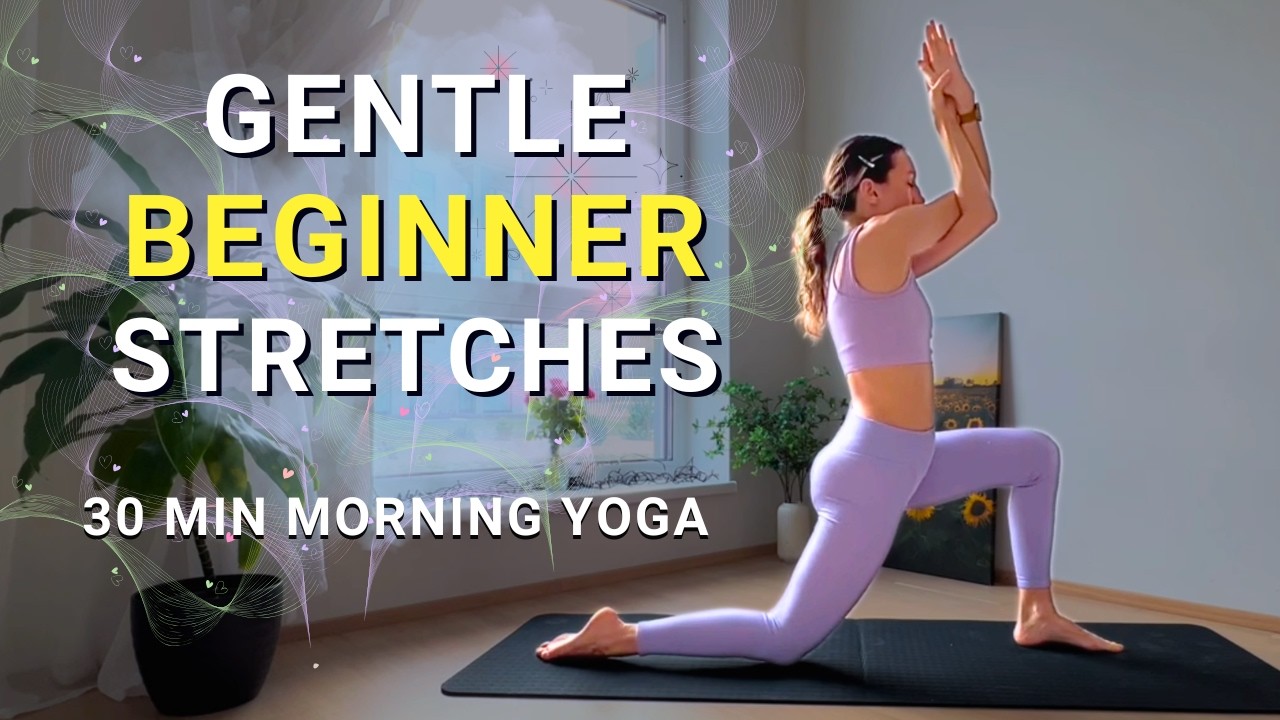20 min Gentle Yoga for Beginners | Full body beginner friendly Easy stretch - Yoga Interest