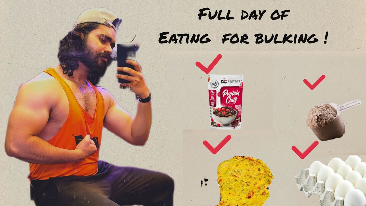 Full day of eating for bulking ! one important message to everyone ! # ...