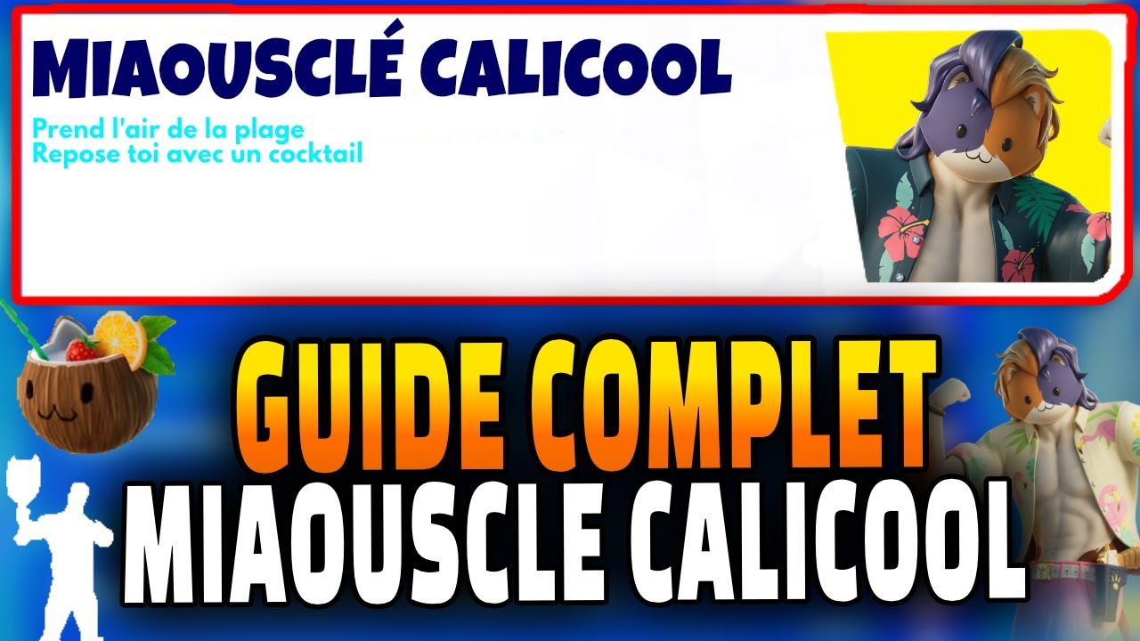 Guide Complet Quête MIAOUSCLÉ CALICOOL sur Fortnite Saison 3 - Quête et ...