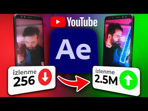 REELS için Video Edit Nasıl Yapılır? Alev ve Neon Efektli Edit Yapımı🔥(After Effects & Saber)