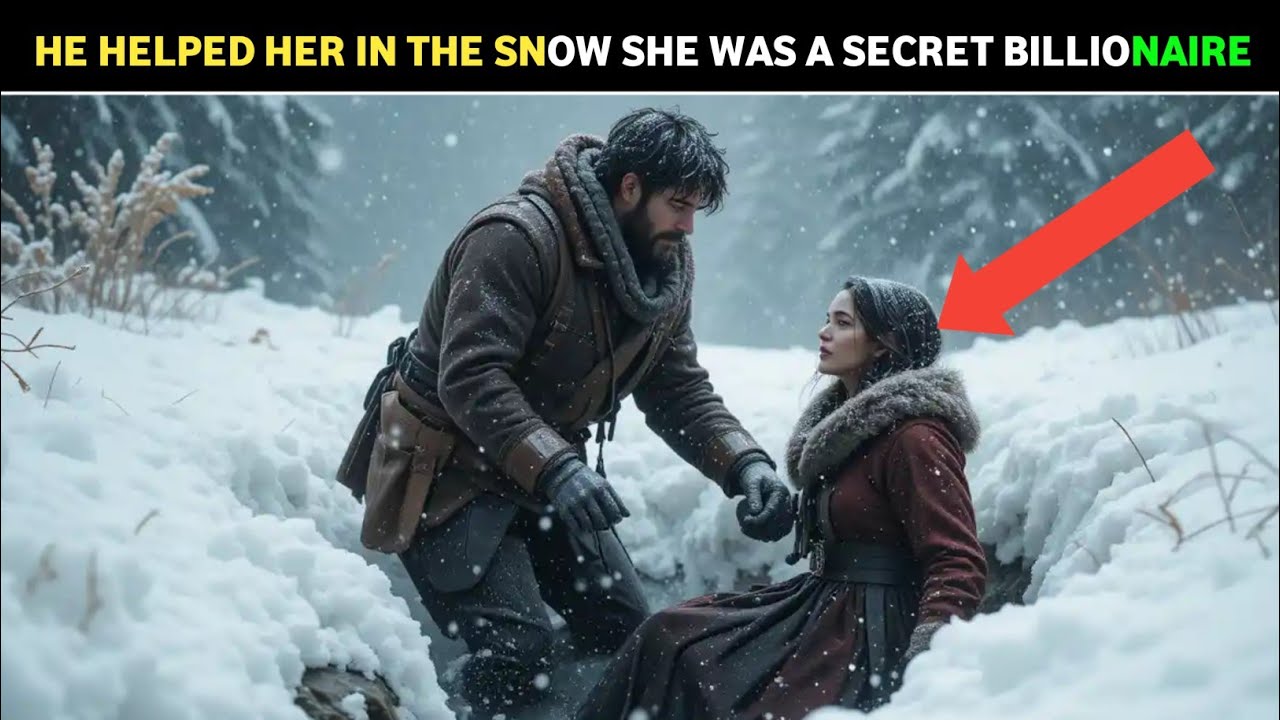 He Helped a Freezing Stranger… Then Found Out She Was a Billionaire ...