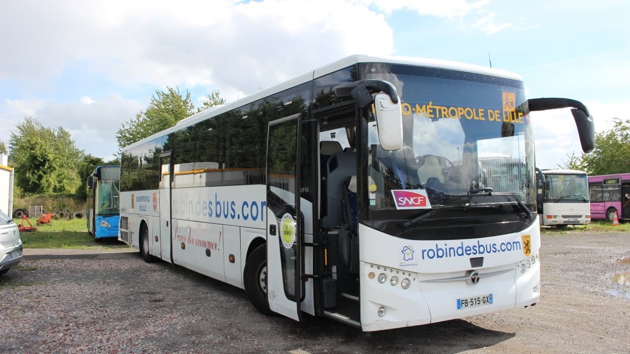 Robin des Bus - Temsa LD 13 n° X - HLP - YouTube