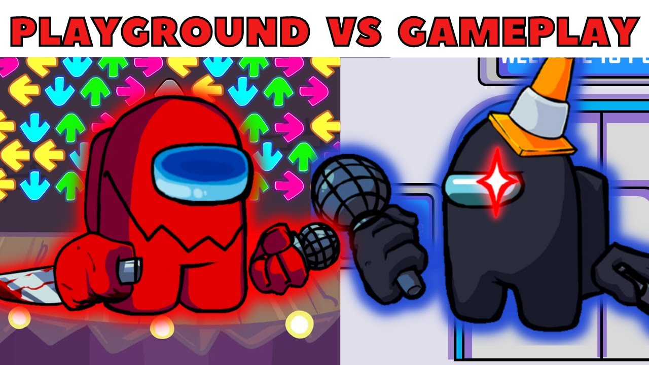 FNF Character Test || Gameplay VS Playground || New Impostor Restyle ...
