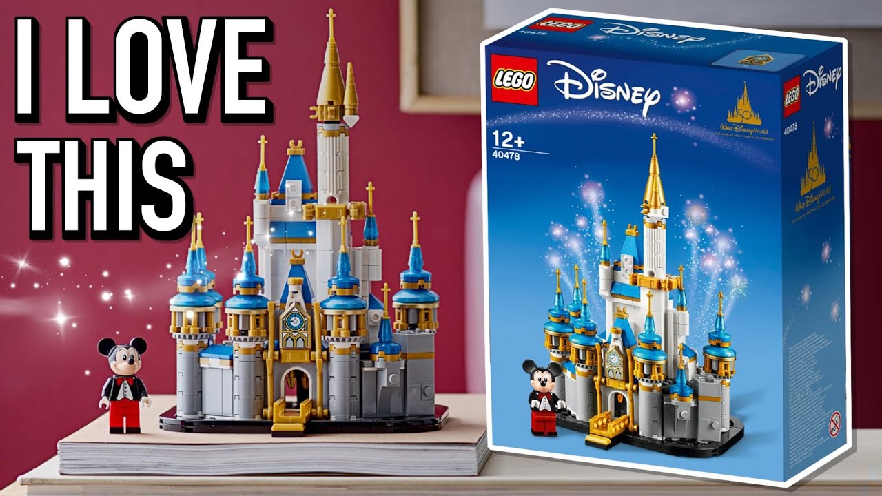 NEW LEGO Disney Mini Castle OFFICIALLY Revealed - YouTube