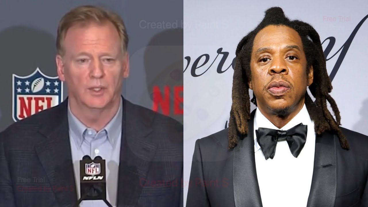 Roger Goodell Reacts To Jay-Z Civil Lawsuit - YouTube