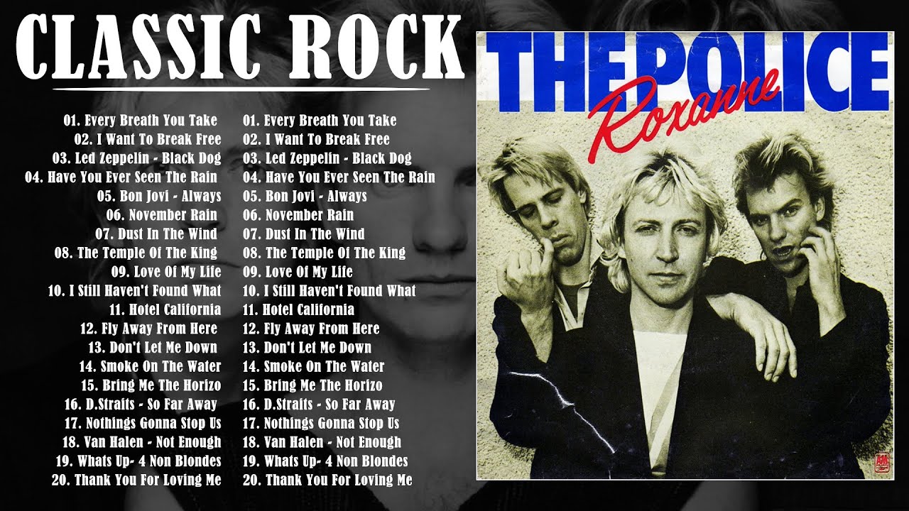 Classic Rock Playlist | Best Classic Rock Hits | List 20 Rock Songs ...
