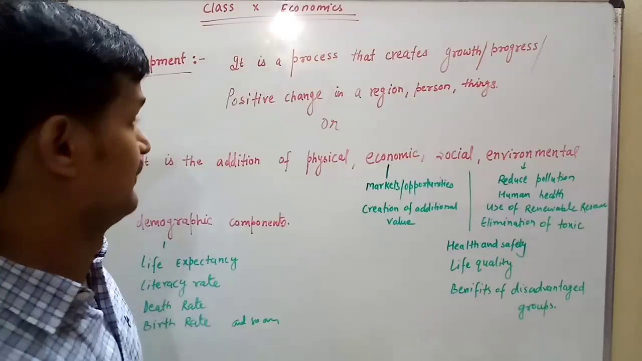 Development Class 10 ECONOMICS CBSE/NCERT//PART-2 - YouTube