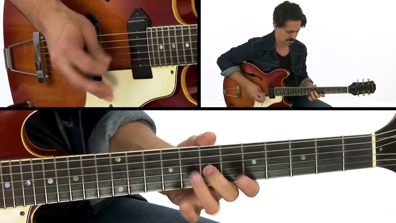 🎸Blues Guitar Lesson - Super Sized: Performance - Corey Congilio - YouTube