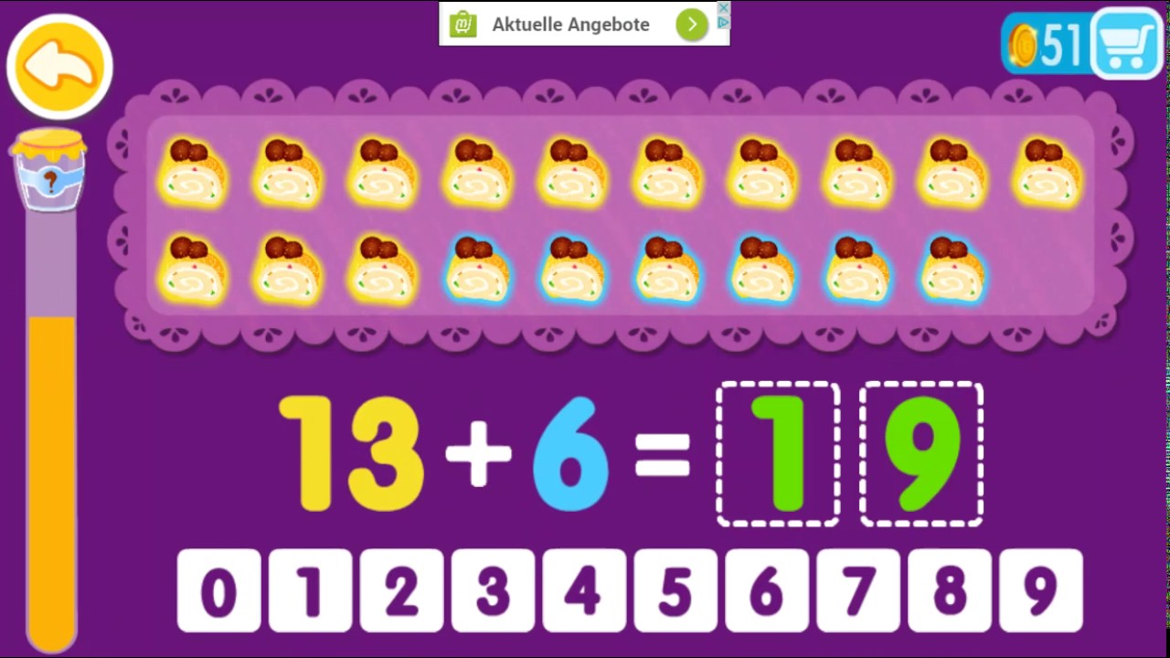 Math Genius | Part 2 | Learn math with numbers 10-20 and have fun by ...
