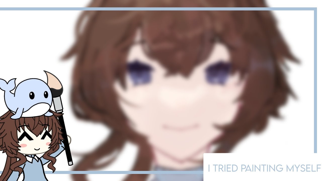 i tried painting myself and it turned out great thanks to @hanacue for ...