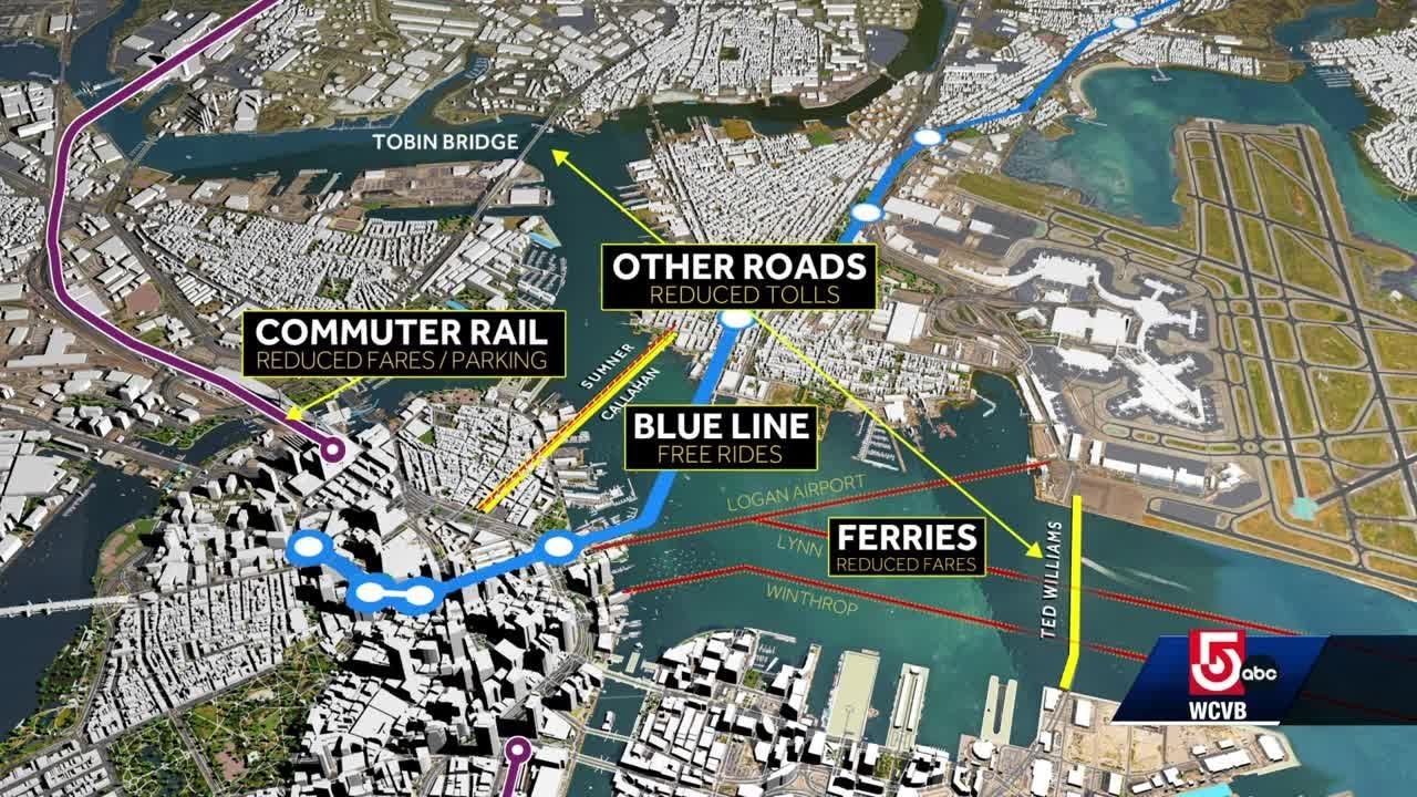 Month-long Sumner Tunnel closure begins at midnight - YouTube