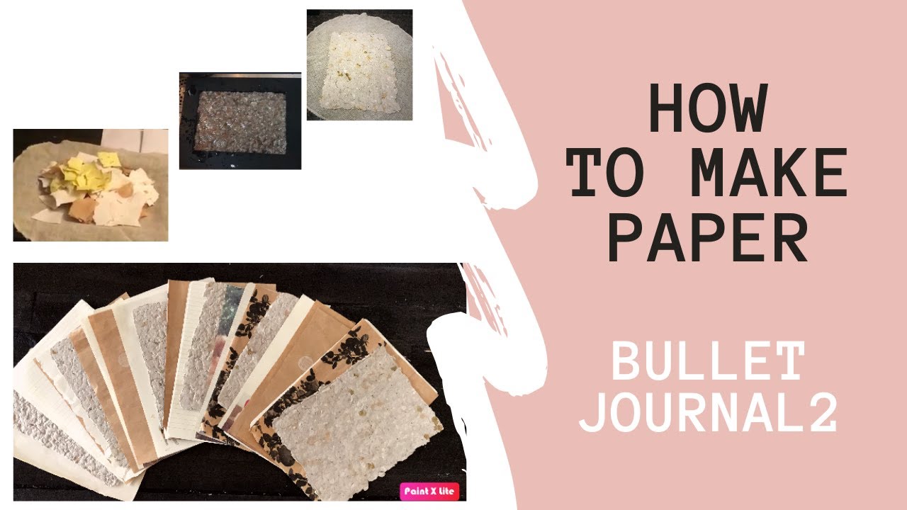 How To Make Paper From Recycled Paper YouTube how-to-make-paper-from-recycled-paper-youtube