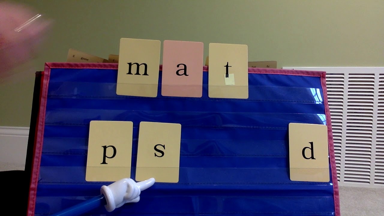 Making Words CVC Short a - YouTube