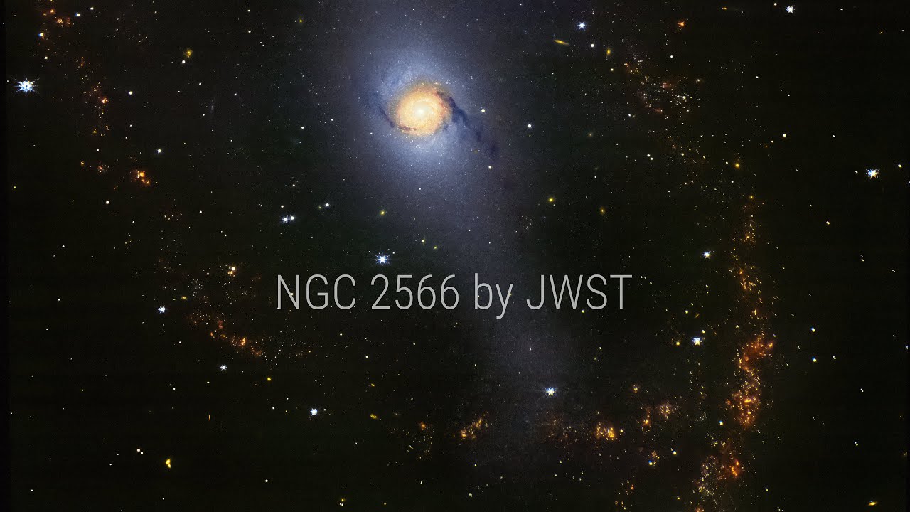 NGC 2566 by JWST - YouTube
