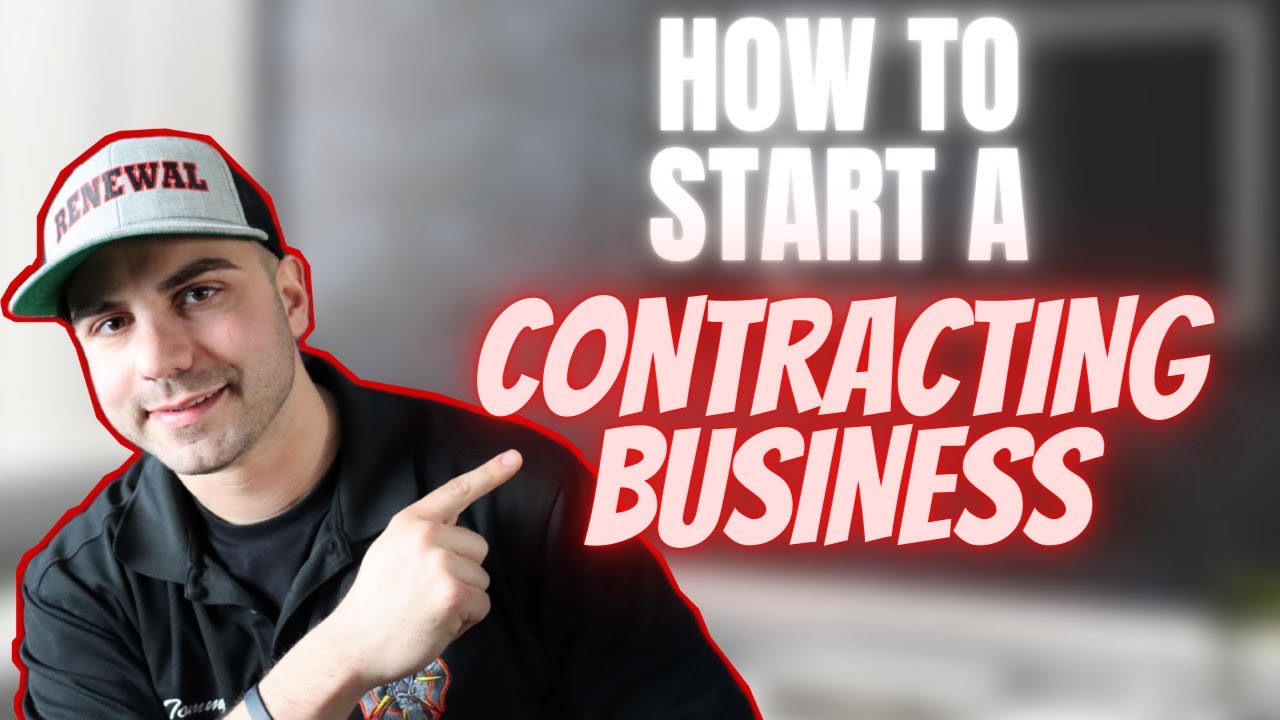 How to start Contracting business by Tom Cougan. - YouTube