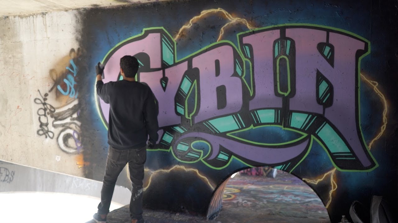 Afternoon Sprays 006 - CYBIN - Graffiti - YouTube