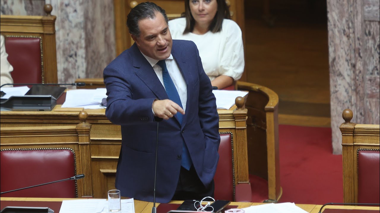 Ο Άδωνις Γεωργιάδης επί προσωπικού στον Αλέξη Χαρίτση 13.10.2022 - YouTube