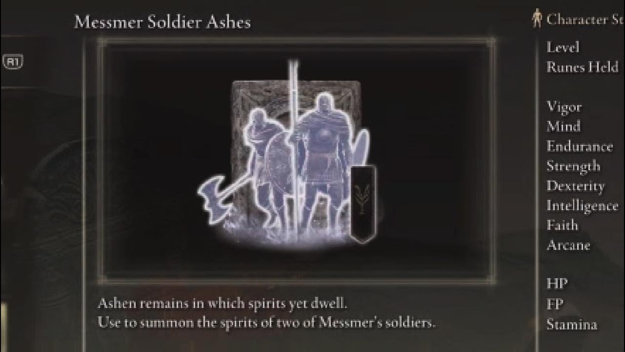 Elden Ring DLC Messmer Soldier Ashes Location Fort of Reprimand - YouTube