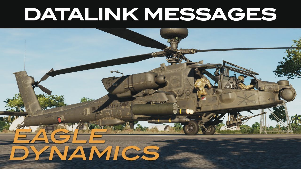 DCS: AH-64D Datalink Use - YouTube