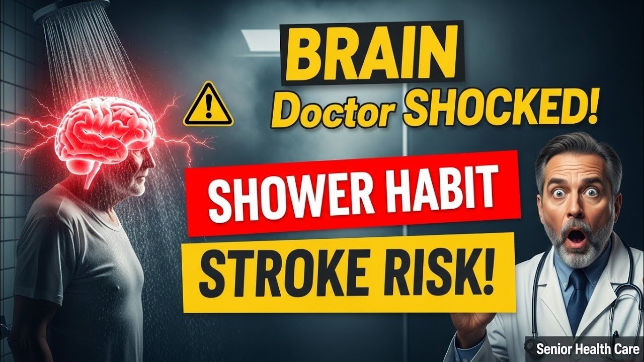 I’m SHOCKED as a Brain Doctor: THIS Shower Routine Raises Stroke Risk ...