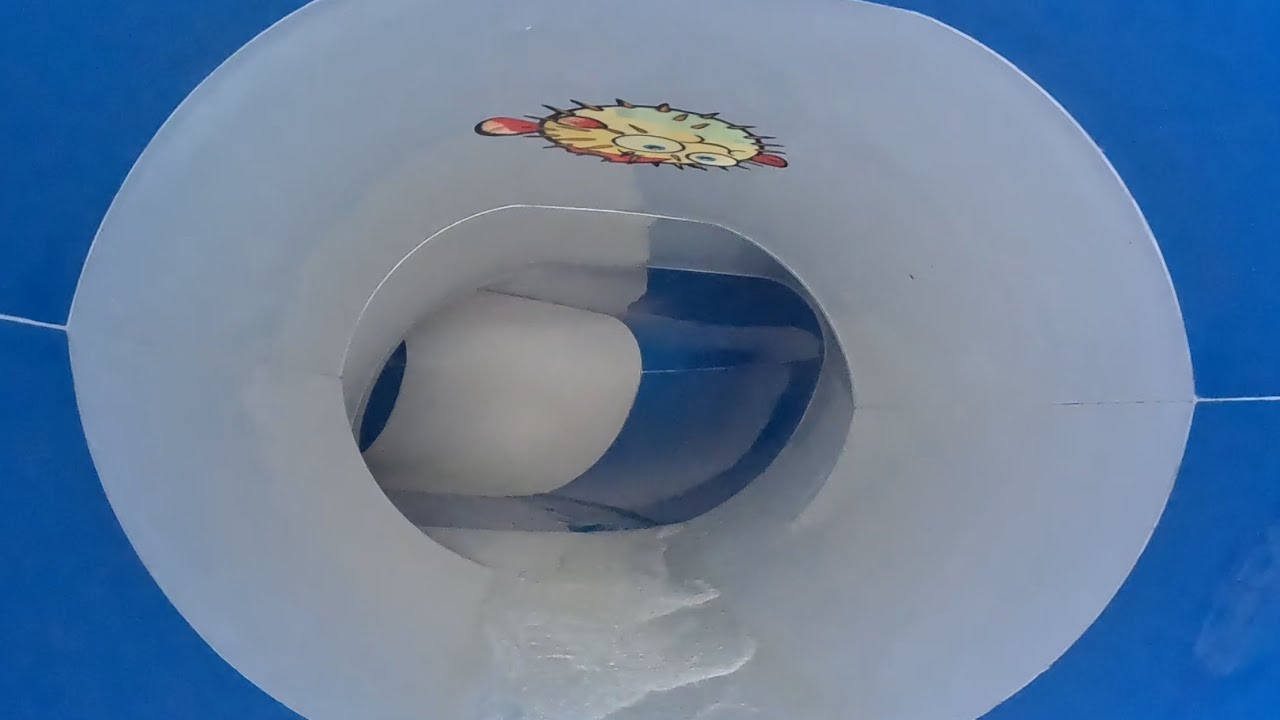 150m lange Infinity Water Slide ( Onslide / POV ) [ Aquapark Nysa 2024 ...