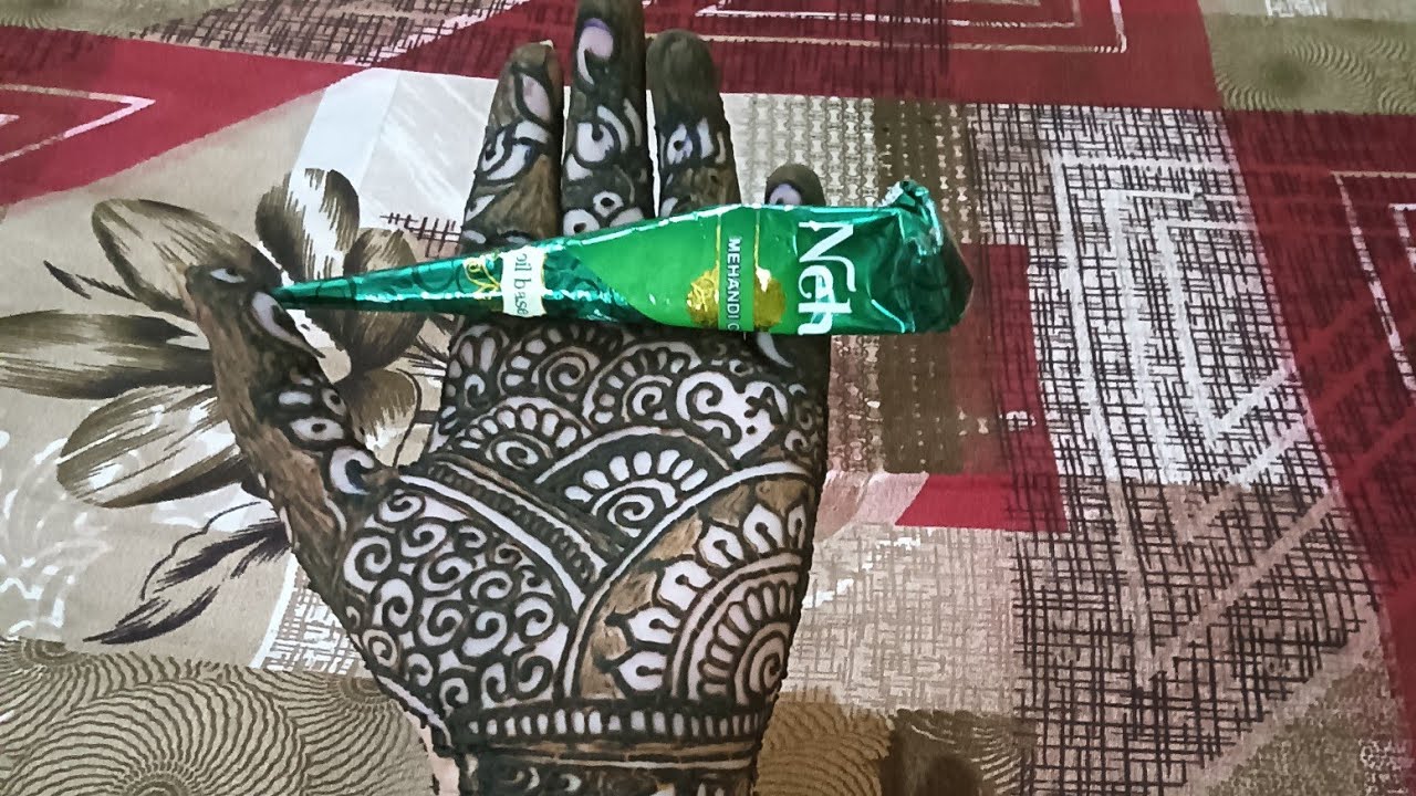 Simple Mehndi Design Try this mehandi design Hello Friends! Welcome to ...