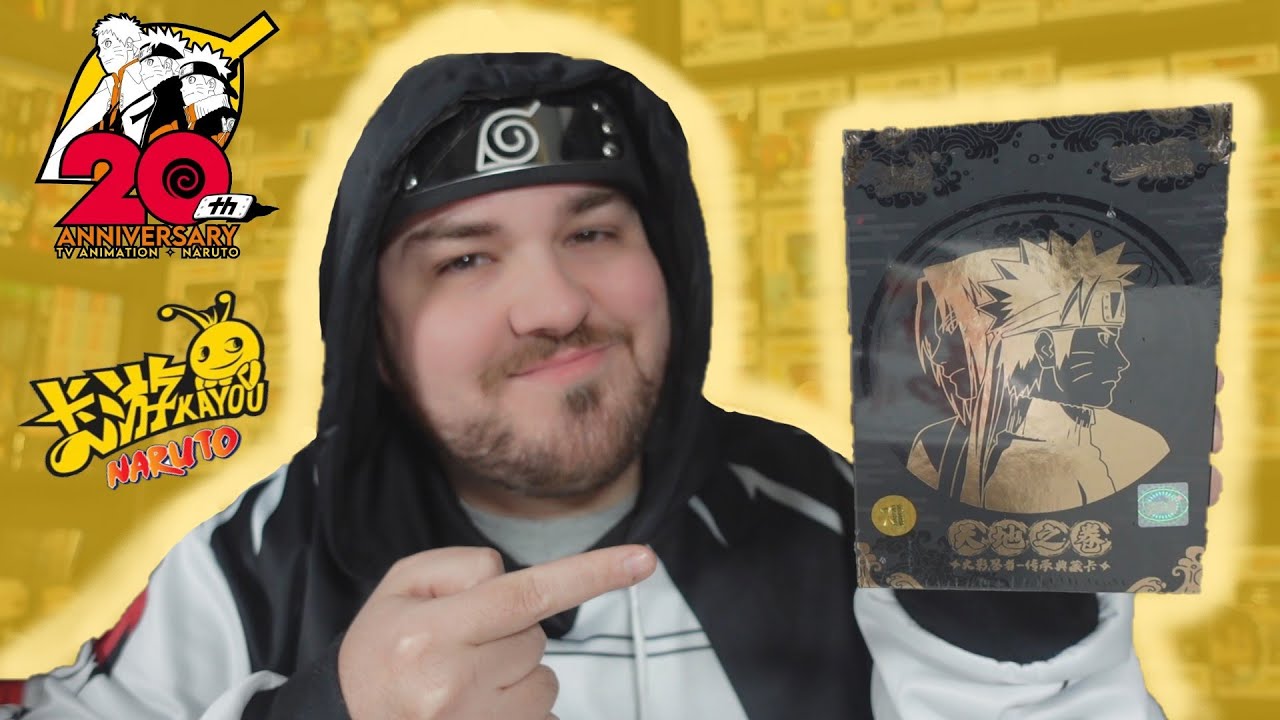 Opening the Naruto Kayou Heaven & Earth Scroll Box - YouTube
