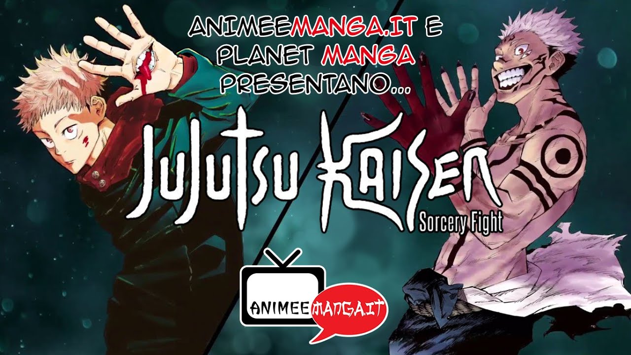 #JujutsuKaisen - Sorcery Fight | AnimeeManga.it e Planet Manga - YouTube
