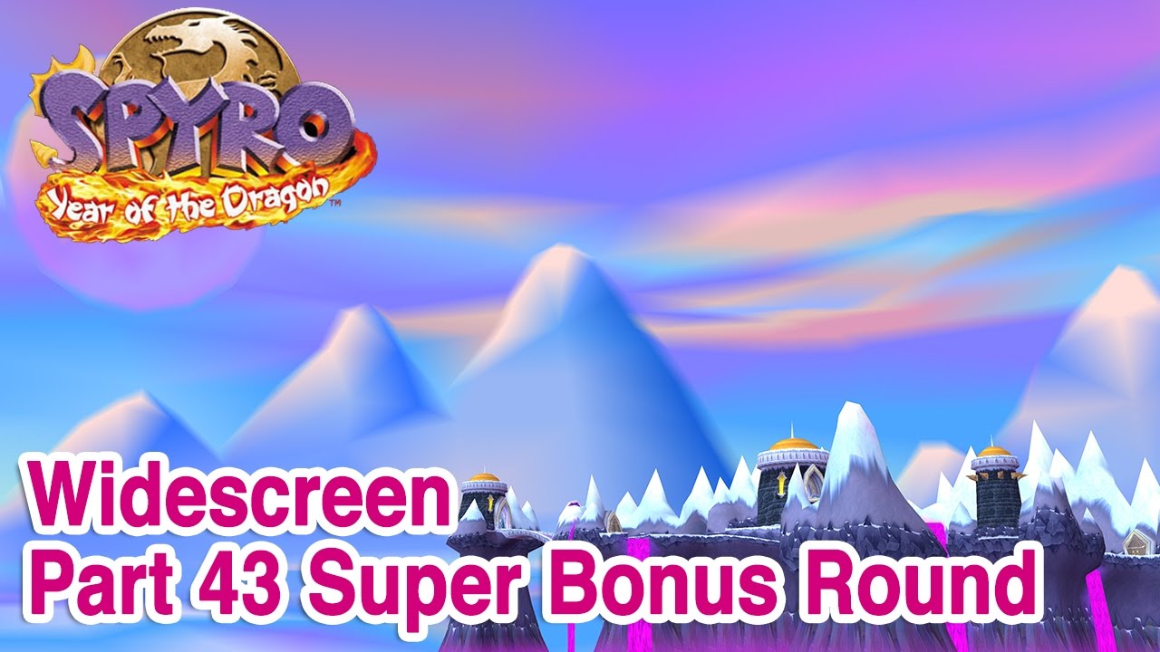 Spyro 3 - Part 43: Super Bonus Round | [HD] [PS1] [Widescreen Hack ...