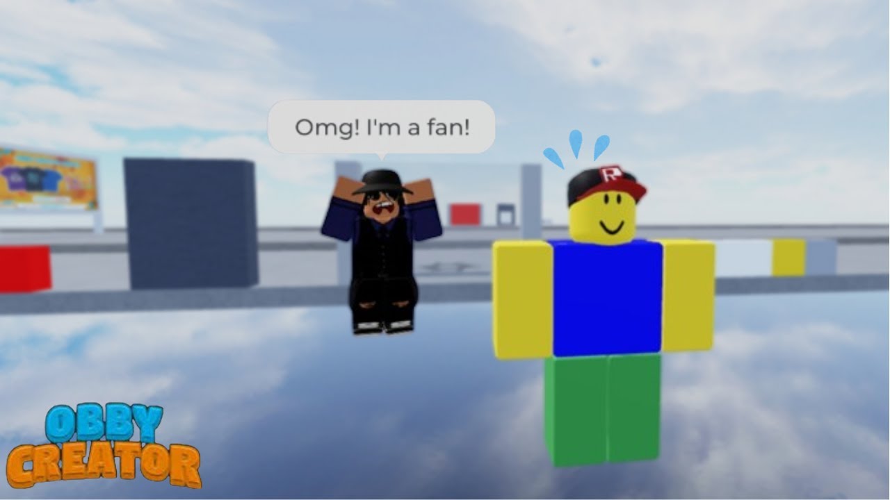 Meeting Obby Creator Youtubers Be Like: - YouTube