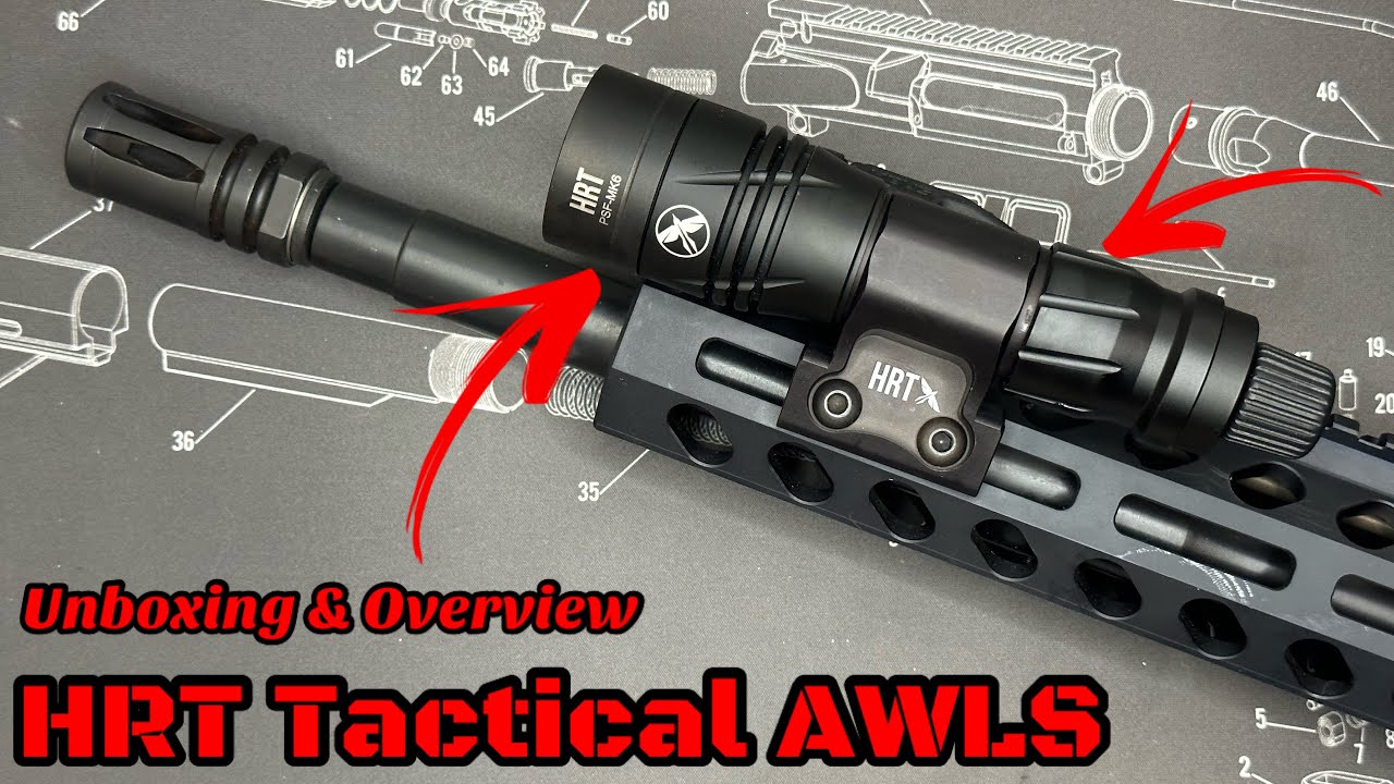 HRT Tactical AWLS Flashlight - Unboxing & Overview - YouTube
