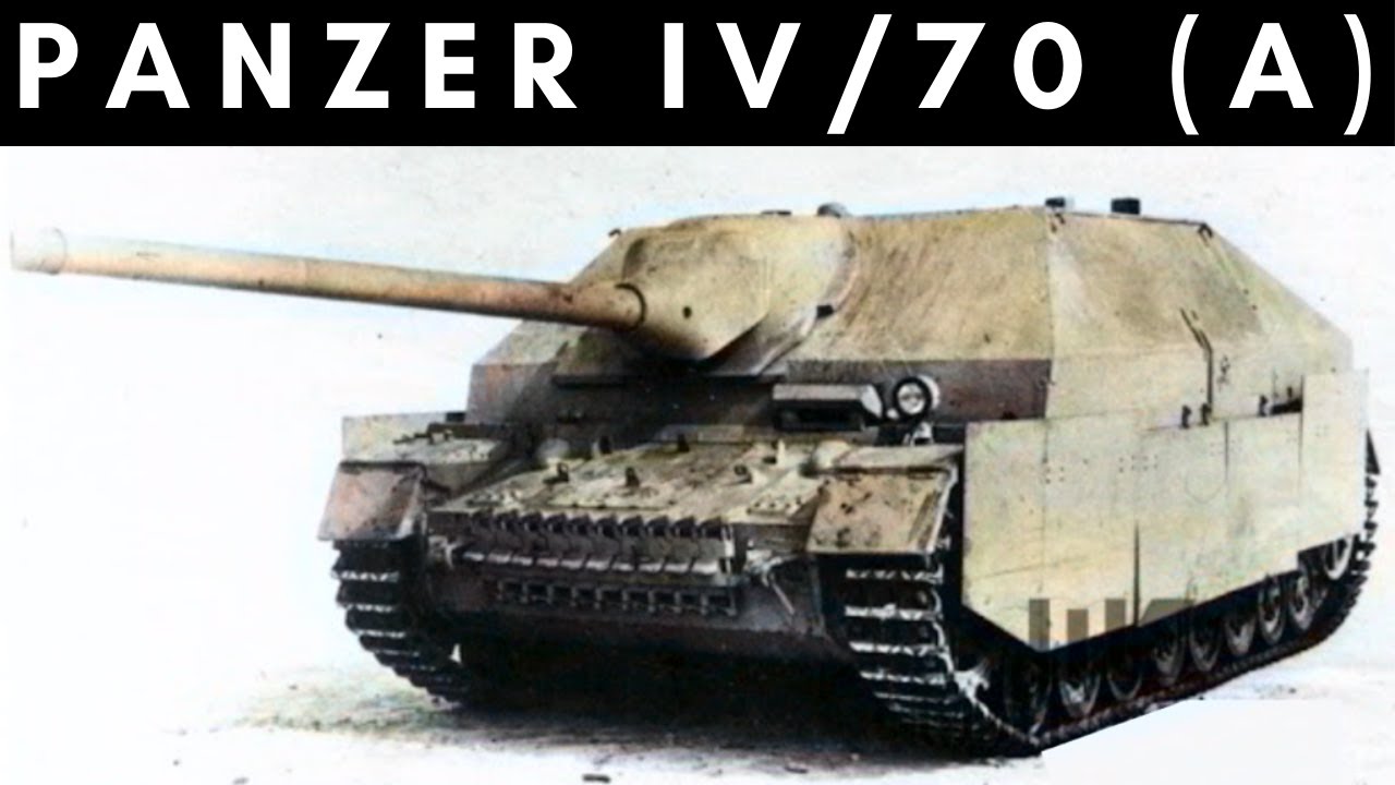 Panzer IV/70 (A) – German Army’s Tall, Awkward and IMPROVISED Tank ...