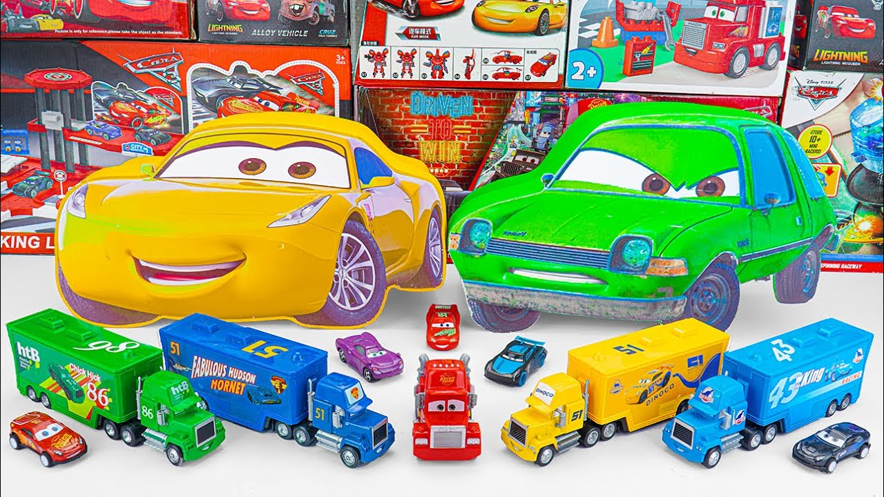 Disney Pixar Cars Unboxing Review ASMR l Disney pixar Masini Turnat Sub ...