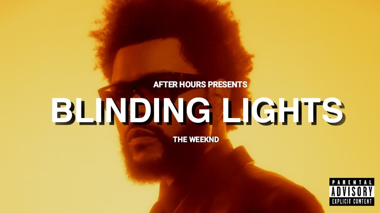 The Weeknd - Blinding Lights (Lyrical Video)(Music Video) - YouTube