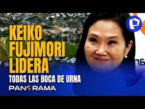 Keiko Fujimori lidera todos los resultados a boca de urna: está a un paso del poder por cuarta vez