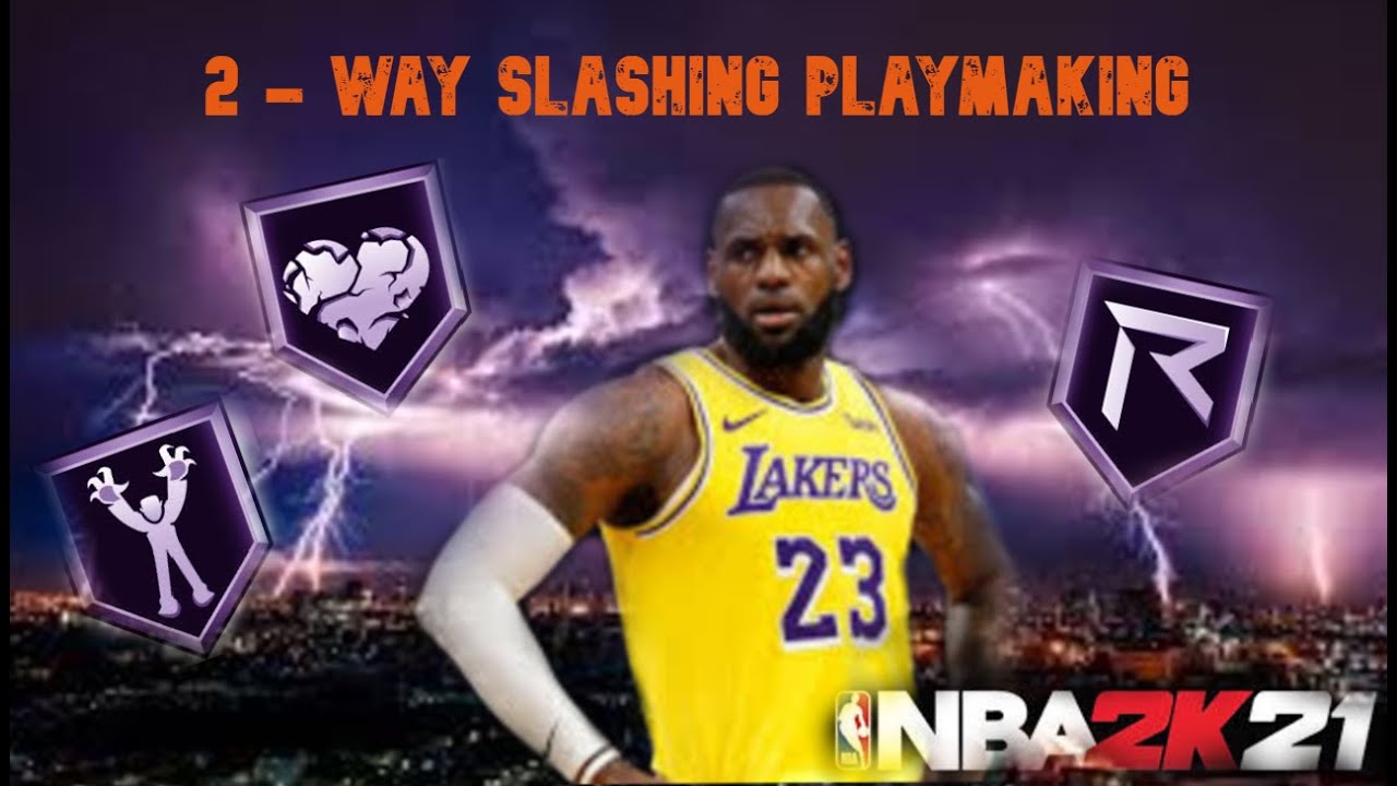 NBA2K21 THE NEW 2-WAY SLASHING PLAYMAKER w/CONTACT DUNKS - YouTube
