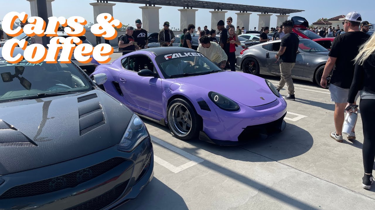 Crazy modified Porsche at Cars & Coffee!!! - YouTube