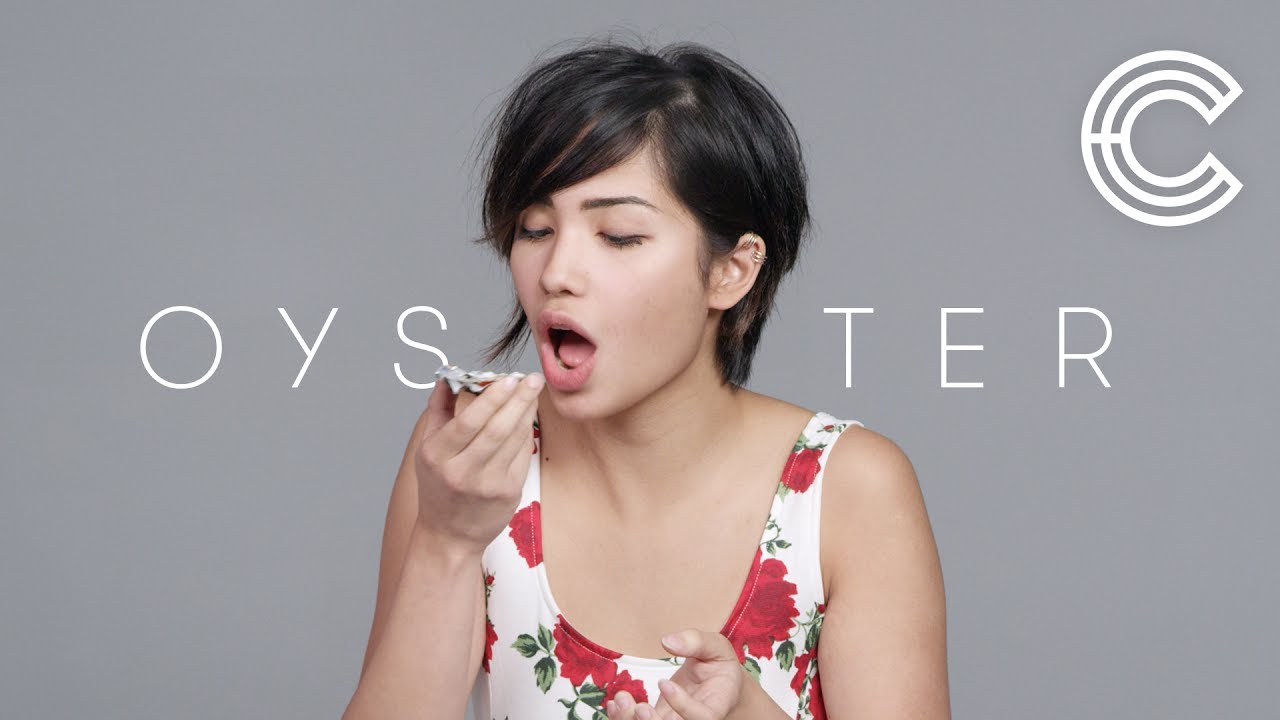 100 People Eat a Raw Oyster | Keep it 100 | Cut - YouTube