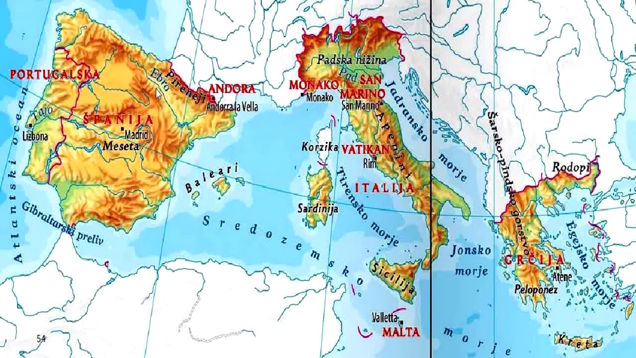 Južna Evropa - YouTube