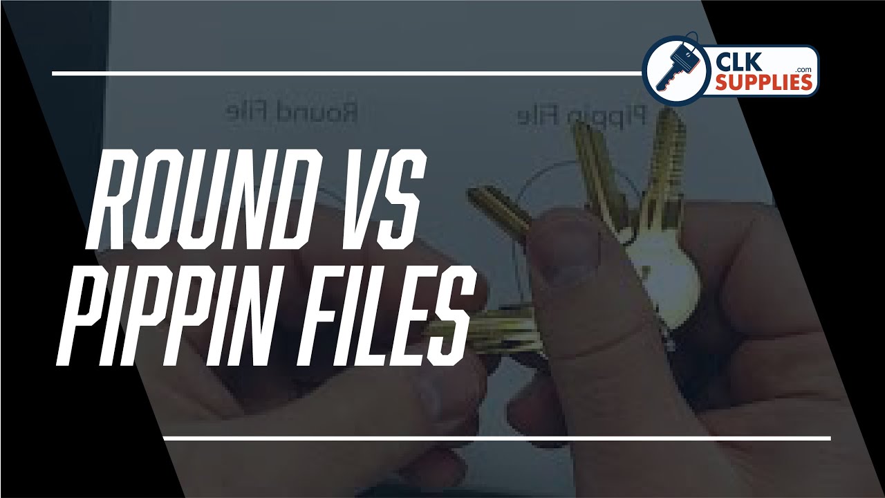 Round vs Pippin Files. What is the best file for Impressioning a Key ...