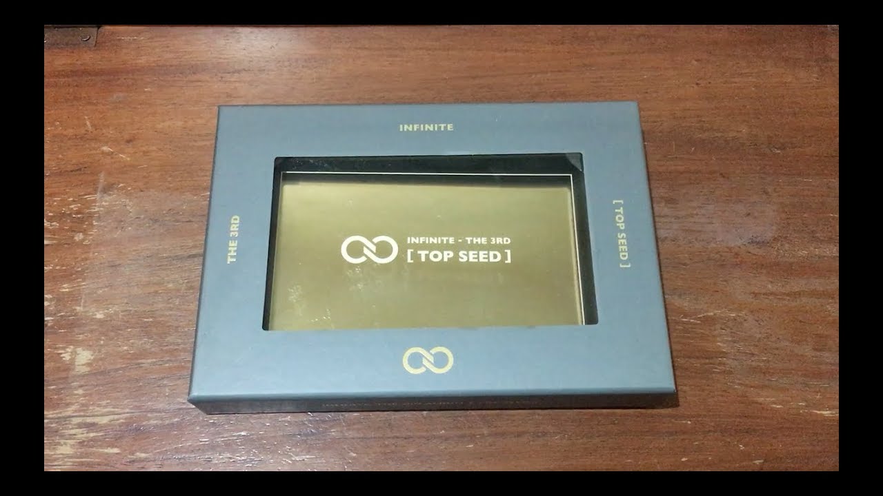 [M's Unboxing] Infinite's Top Seed - YouTube