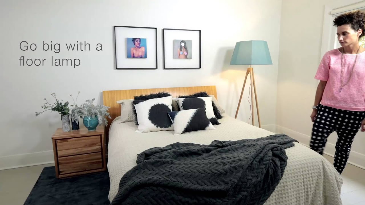Checks and Spots: One Bedroom. Three Looks for Winter - YouTube