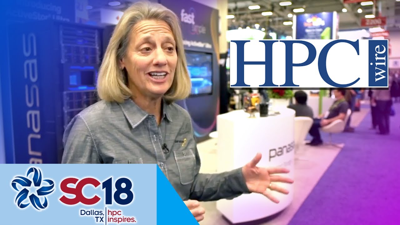 HPCWire with Panasas at SC18 - YouTube