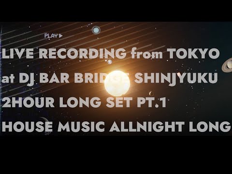 LIVE RECORDING in TOKYO 01 / DEEP HOUSE LIVE MIX | dj wara - YouTube