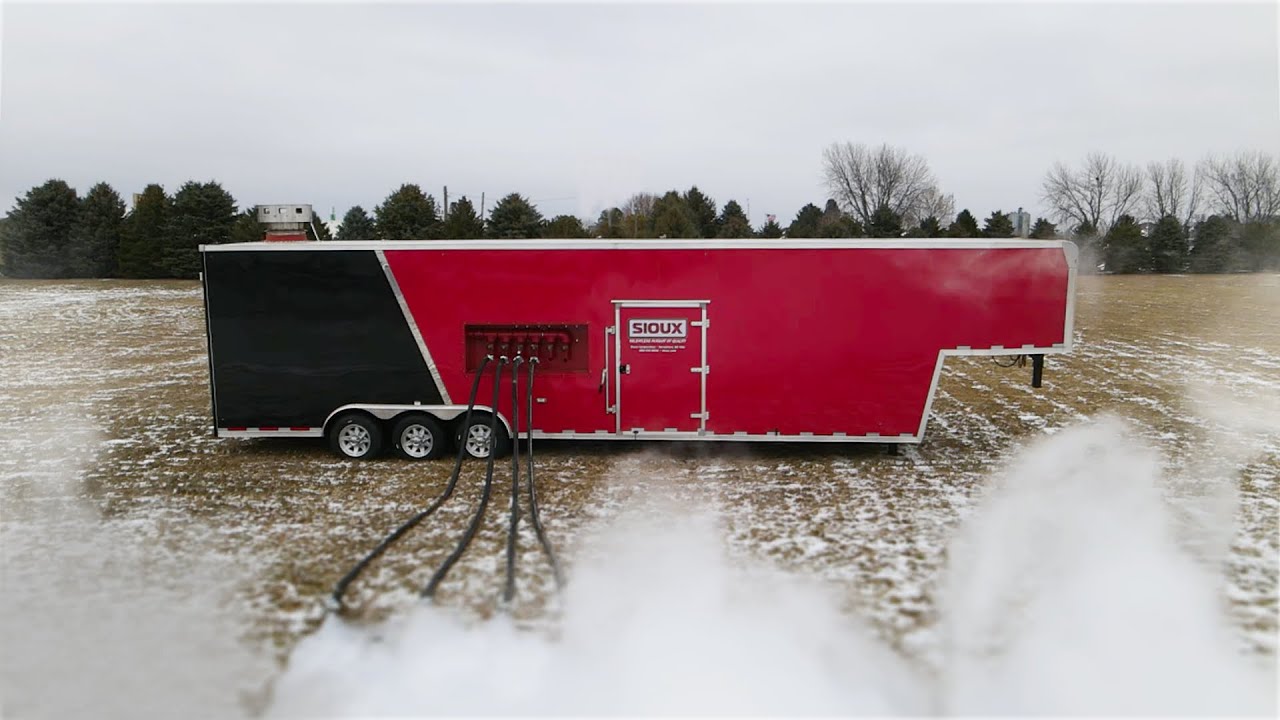 SF-100D-ENC | Sioux 100 Boiler HP Mobile Steam Generator - YouTube