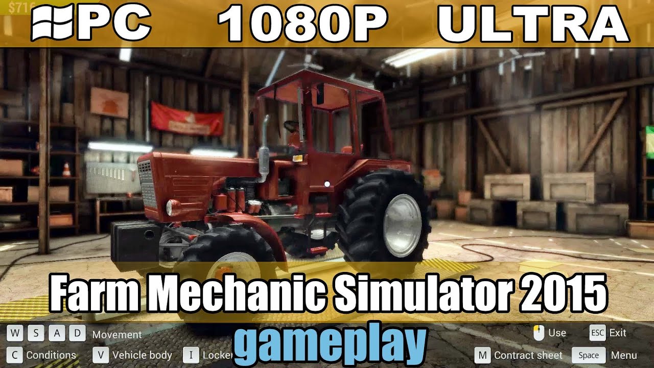 Farm Mechanic Simulator 2015 gameplay HD - Repair Simulation - [PC ...