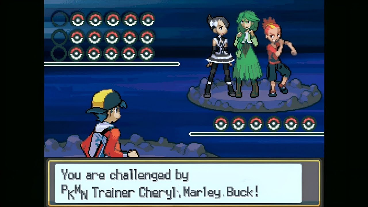 Pokemon Sterling Silver - Sinnoh Trainers Buck, Cheryl & Marley 15v6 ...