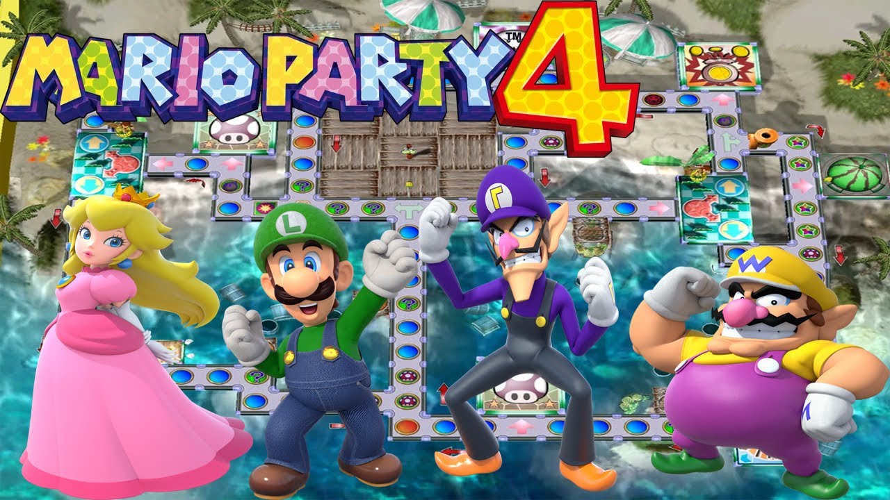 Mario Party 4 Multiplayer Koopa's Seaside Soiree - YouTube