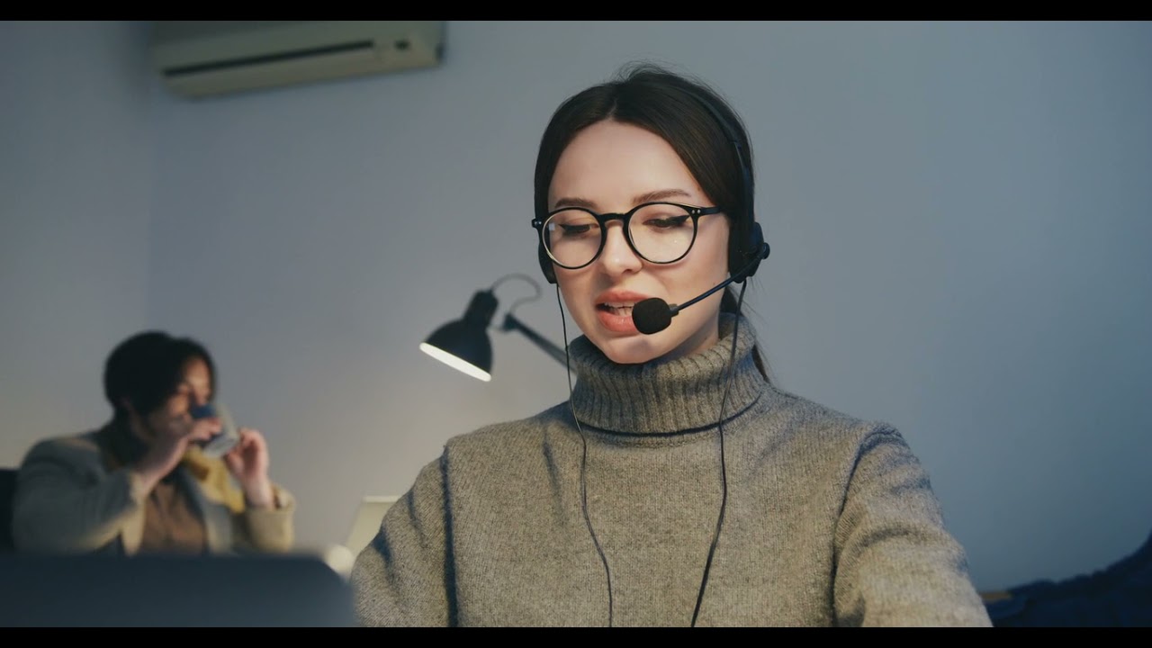 People Working in a Call Center | No copyright footage | No copyright ...