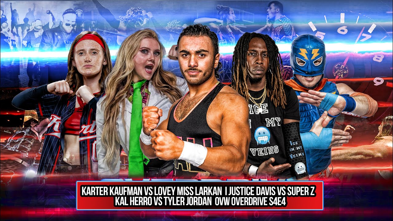 Lovey Miss Larkan vs Karter Kaufman I Super Z vs Justice Davis I Kal ...